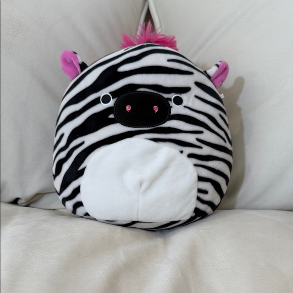 Squishmallows | Toys | Squishmallows Zebra Plush With Pink Accents ...